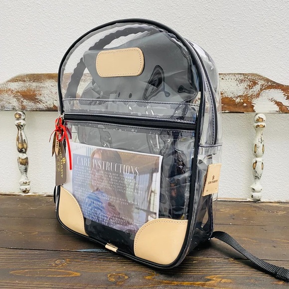 Jon Hart Design | Bags | Jon Hart Clear Ruglar Backpack Byron Nelson ...